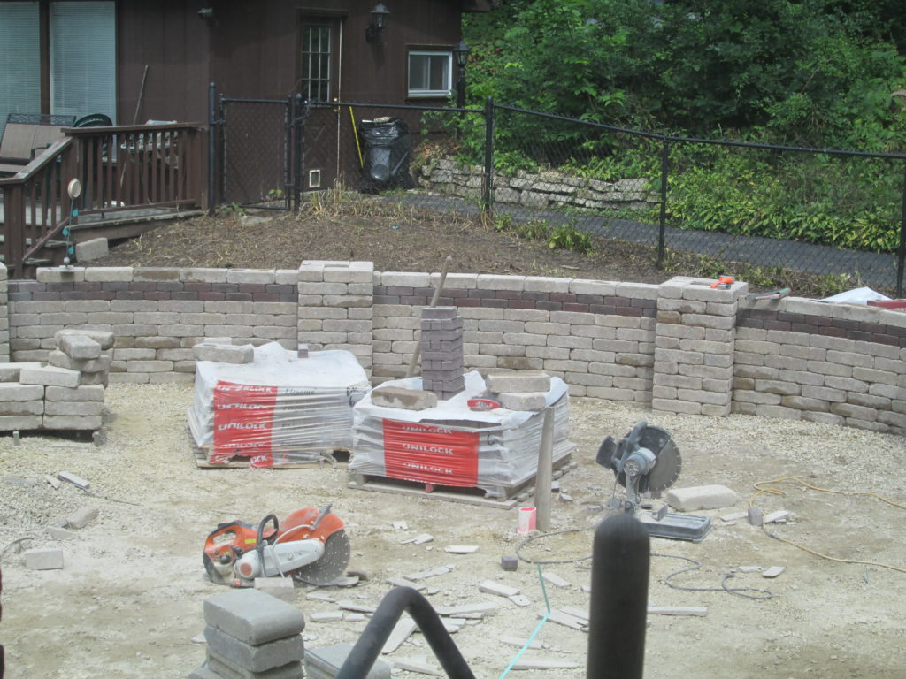 retaining wall and property grading experts Janesville Roscoe Beloit ...